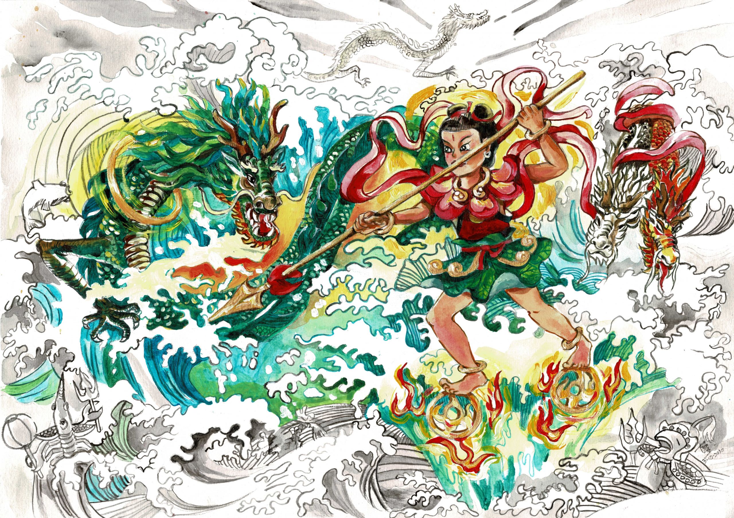 Beautiful China Of Chinese Myths & Legends Drawing Contest 2020 Winners ...